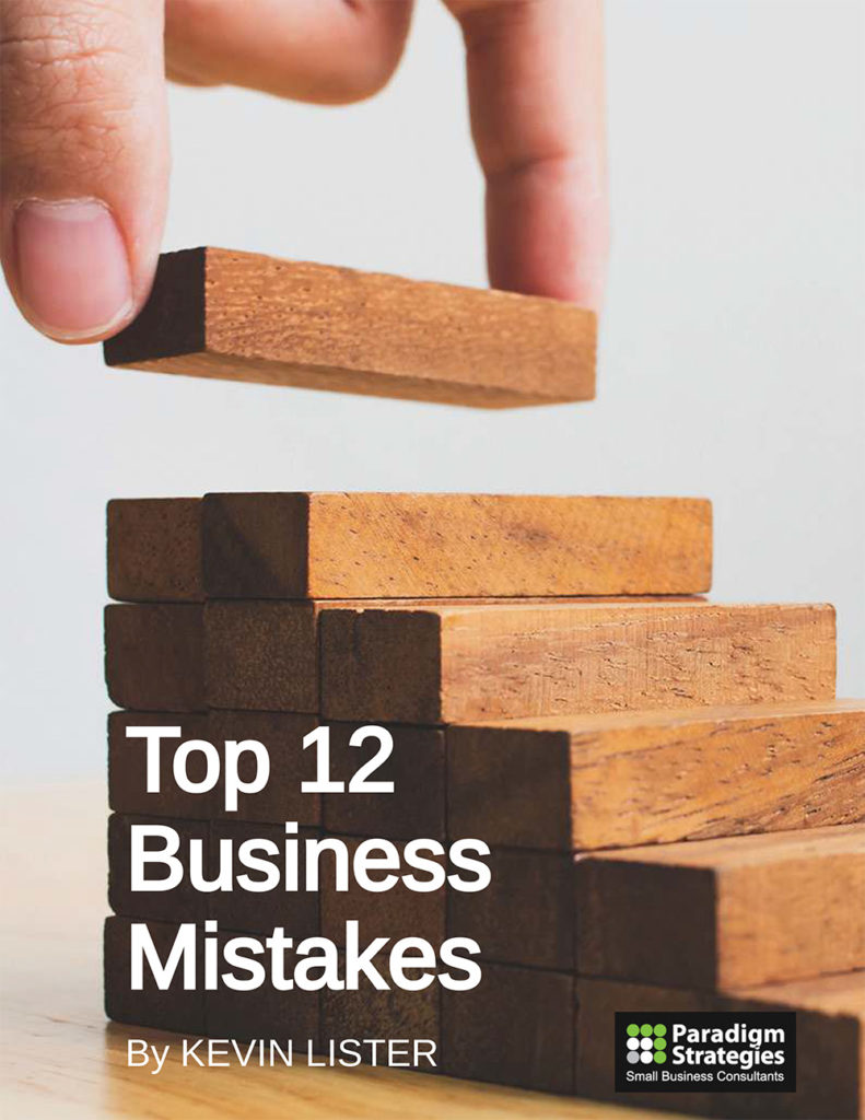 eBook - Top 12 Business Mistakes - Paradigm Strategies